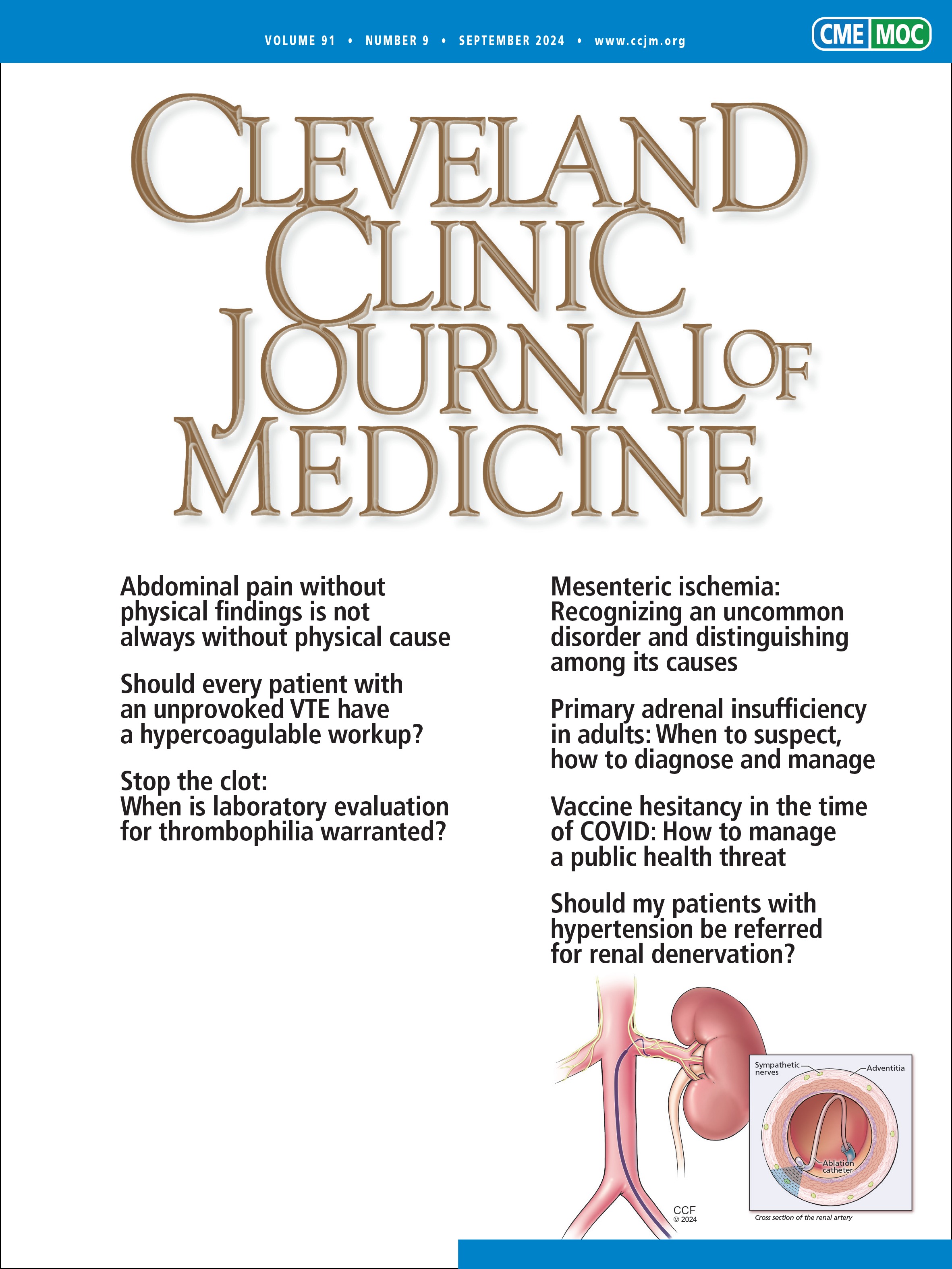 Should every patient with an unprovoked venous thromboembolism have a ...